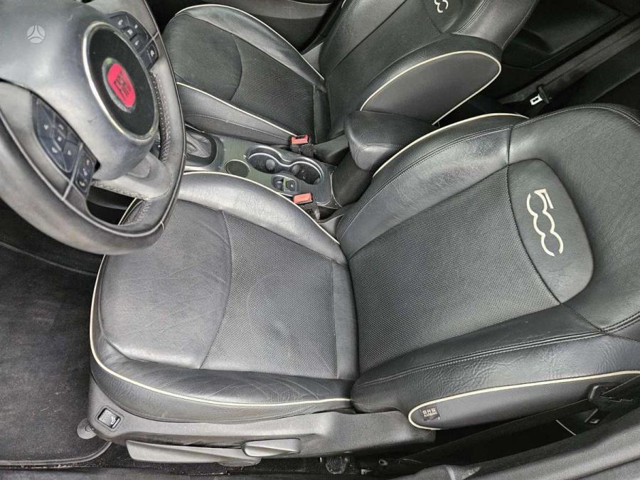 Black Fiat 500-x 2018 in Taurage, with an engine capacity of 1.40 L and mileage of 115 thousand km for 6100 €, photo 13 on AUTOMOTO.COM.LV