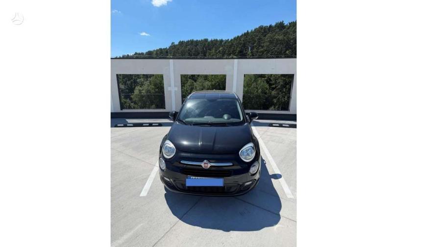 Black Fiat 500-x 2018 in Vilnius, with an engine capacity of 1.60 L and mileage of 170 thousand km for 7900 €, photo 4 on AUTOMOTO.COM.LV