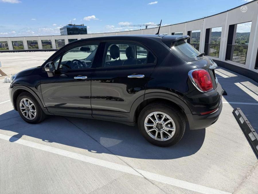 Black Fiat 500-x 2018 in Vilnius, with an engine capacity of 1.60 L and mileage of 170 thousand km for 7900 €, photo 13 on AUTOMOTO.COM.LV