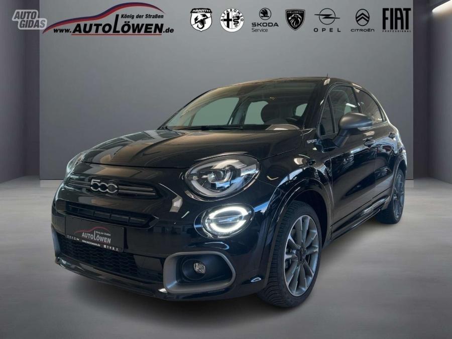 Black Fiat 500-x 2023 in Kaunas, with an engine capacity of 1.50 L and mileage of 23 thousand km for 22688 €, photo 1 on AUTOMOTO.COM.LV
