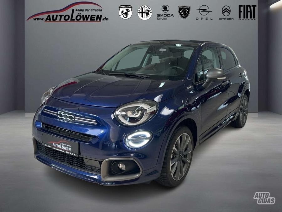 Zils Fiat 500-x 2023 Kauņa, ar dzinēja tilpumu 1.50 L un nobraukumu 15 tūkst. km par 22688 €, foto 1 vietnē AUTOMOTO.COM.LV