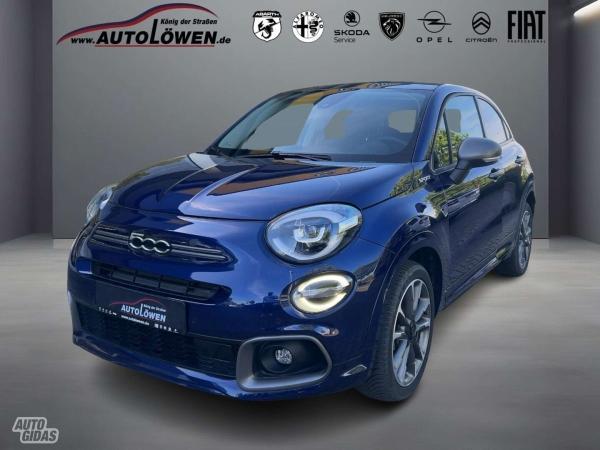 Zils Fiat 500-x 2023 Kauņa, ar dzinēja tilpumu 1.50 L un nobraukumu 19 tūkst. km par 22688 €, foto 1 vietnē AUTOMOTO.COM.LV