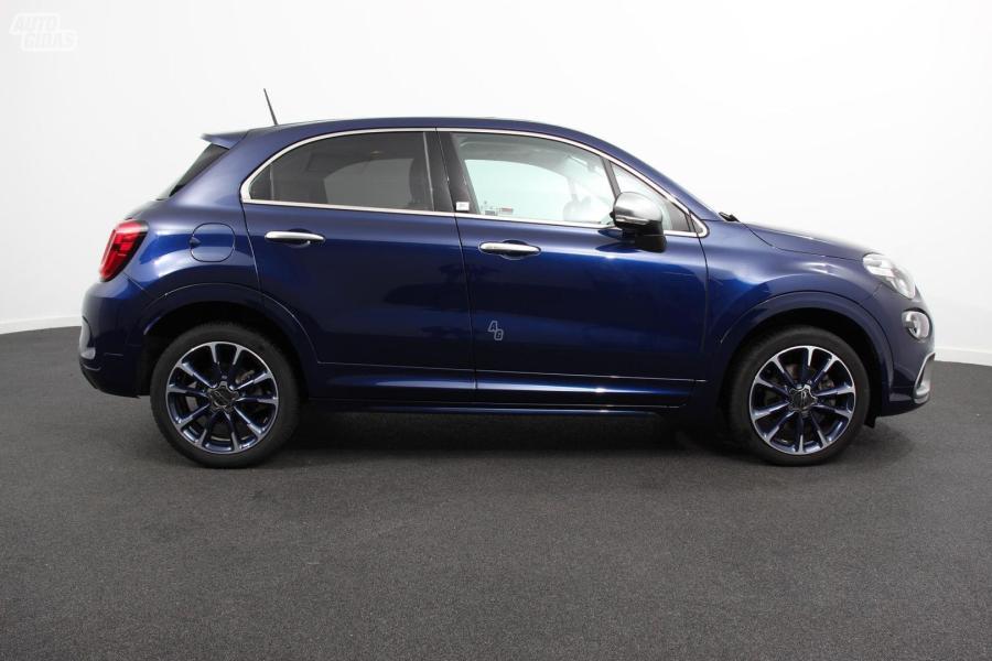 Blue Fiat 500-x 2022 in Kaunas, with an engine capacity of 1.30 L and mileage of 55 thousand km for 22853 €, photo 8 on AUTOMOTO.COM.LV
