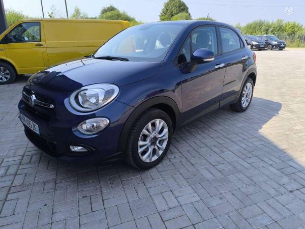 Zils Fiat 500-x 2015 Tauragė, ar dzinēja tilpumu 1.60 L un nobraukumu 206 tūkst. km par 5300 €, foto 3 vietnē AUTOMOTO.COM.LV