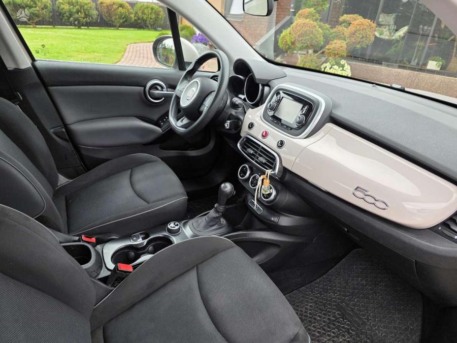 Brown Fiat 500-x 2018 in Kretinga, with an engine capacity of 1.37 L and mileage of 165 thousand km for 7200 €, photo 15 on AUTOMOTO.COM.LV
