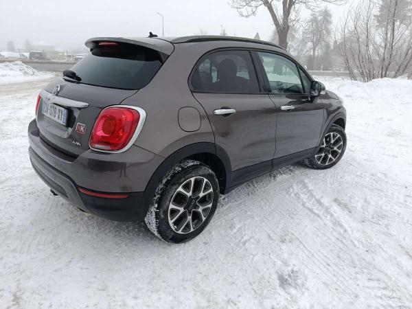 Brown Fiat 500-x 2016 in Taurage, with an engine capacity of 2.00 L and mileage of 166 thousand km for 8350 €, photo 8 on AUTOMOTO.COM.LV