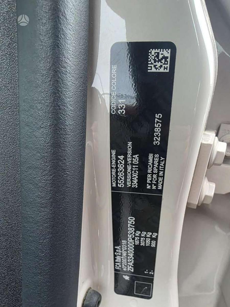 Brūns Fiat 500-x 2018 Kretinga, ar dzinēja tilpumu 1.40 L un nobraukumu 166 tūkst. km par 6900 €, foto 19 vietnē AUTOMOTO.COM.LV
