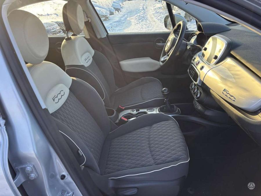 Fiat 500-x 2019 in Taurage, with an engine capacity of 1.60 L and mileage of 200 thousand km for 7990 €, photo 10 on AUTOMOTO.COM.LV
