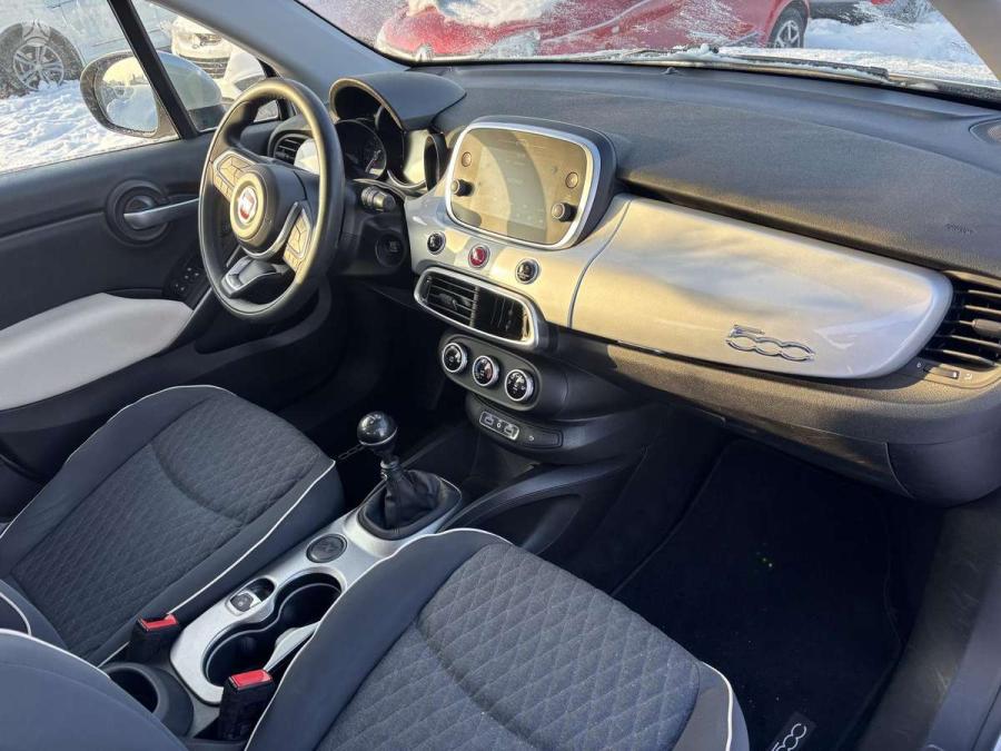 Fiat 500-x 2019 in Taurage, with an engine capacity of 1.60 L and mileage of 200 thousand km for 7990 €, photo 11 on AUTOMOTO.COM.LV