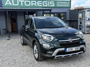 Zaļš Fiat 500-x 2016 Kretinga, ar dzinēja tilpumu 2.36 L un nobraukumu 120 tūkst. km par 8999 €, foto  vietnē AUTOMOTO.COM.LV