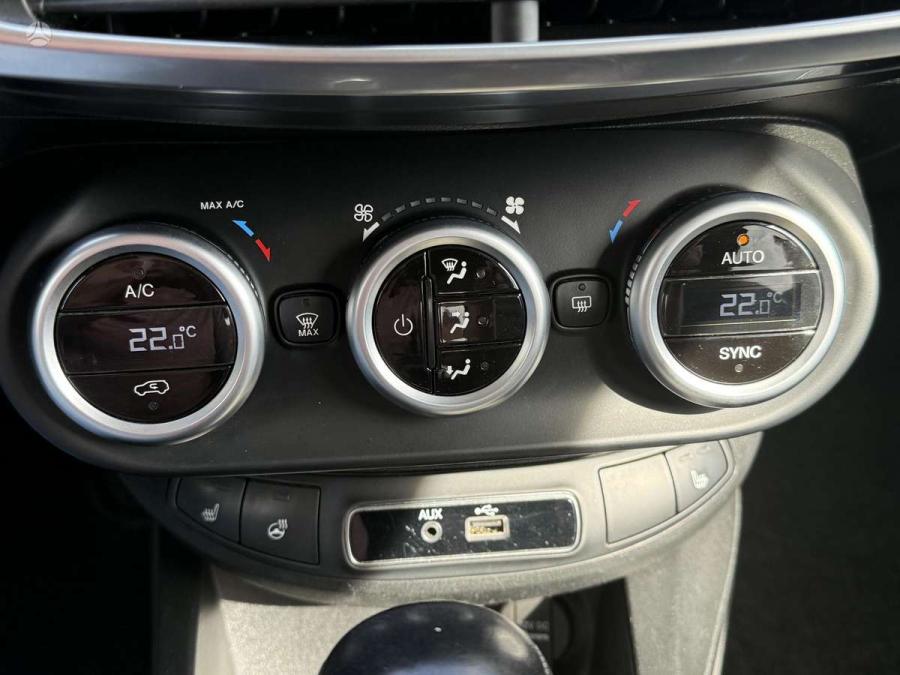 Зеленый Фиат 500 X 2016 в Кретинга, объемом двигателя 2.36 л и пробегом 120 тыс. км за 8999 €, фото 26 на AUTOMOTO.COM.LV