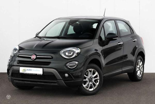 Green Fiat 500-x 2019 in Vilnius, with an engine capacity of 1.33 L and mileage of 106 thousand km for 12990 €, photo 1 on AUTOMOTO.COM.LV