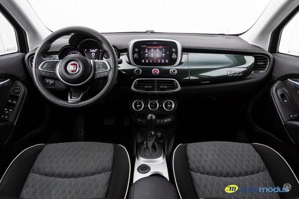 Green Fiat 500-x 2019 in Vilnius, with an engine capacity of 1.33 L and mileage of 106 thousand km for 12990 €, photo 5 on AUTOMOTO.COM.LV