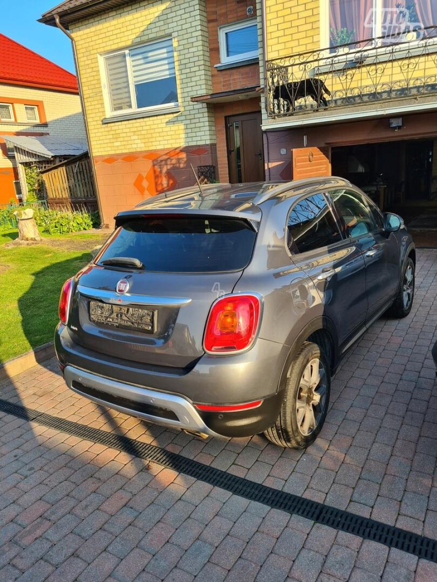 Pelēks Fiat 500-x 2016 Šauļi, ar dzinēja tilpumu 1.60 L un nobraukumu 307 tūkst. km par 4499 €, foto 5 vietnē AUTOMOTO.COM.LV