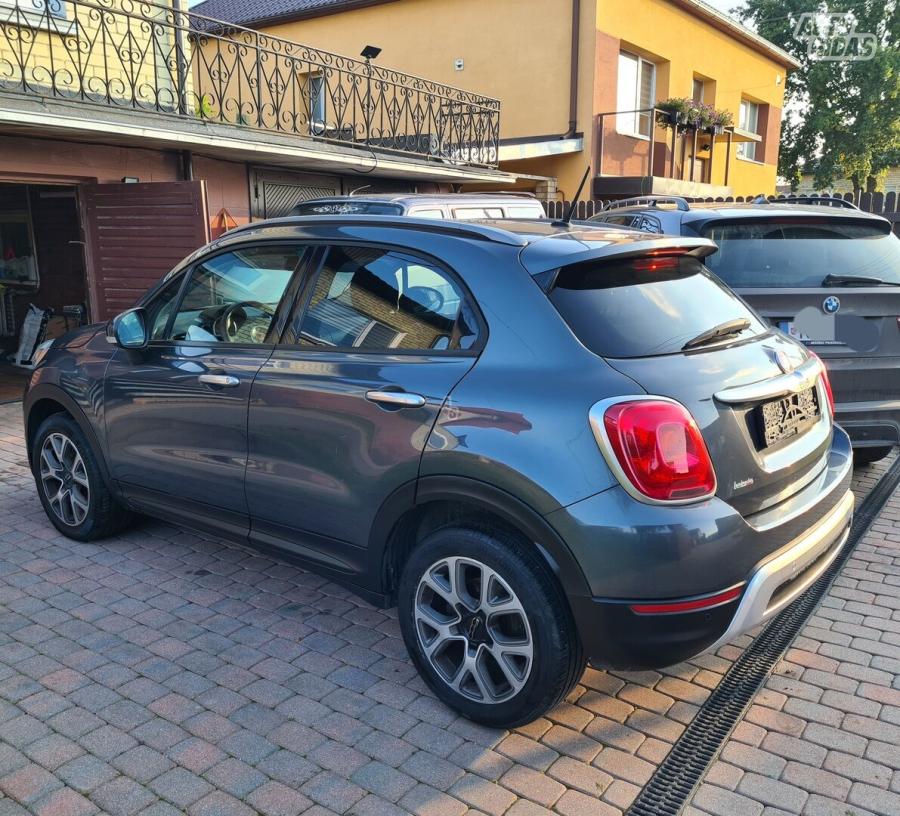 Pelēks Fiat 500-x 2016 Šauļi, ar dzinēja tilpumu 1.60 L un nobraukumu 307 tūkst. km par 4499 €, foto 7 vietnē AUTOMOTO.COM.LV