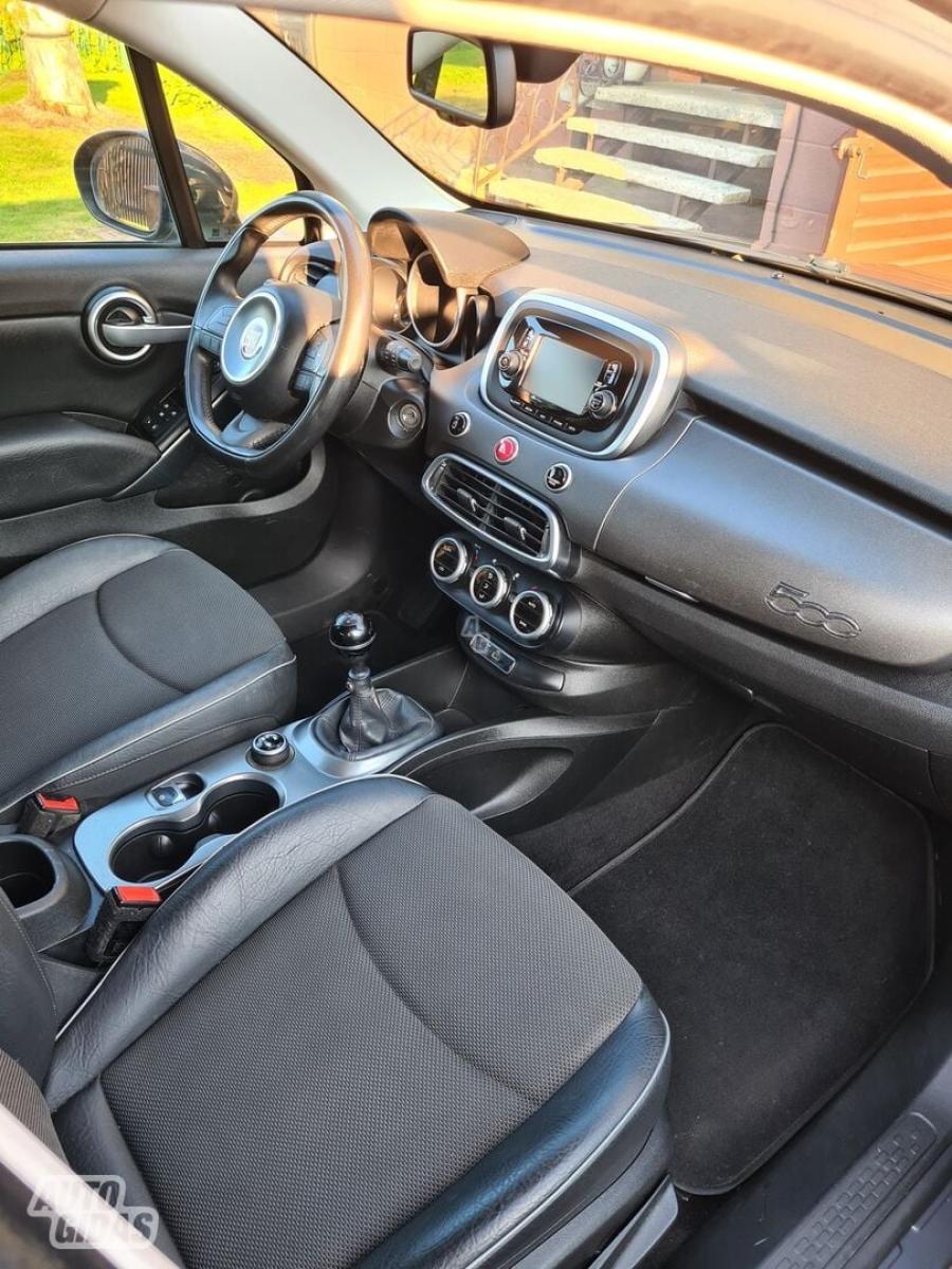 Pelēks Fiat 500-x 2016 Šauļi, ar dzinēja tilpumu 1.60 L un nobraukumu 307 tūkst. km par 4499 €, foto 10 vietnē AUTOMOTO.COM.LV