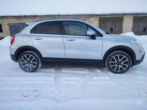 Grey Fiat 500-x 2018 in Pakruojis, with an engine capacity of 1.40 L and mileage of 65 thousand km for 9500 €, photo 4 on AUTOMOTO.COM.LV