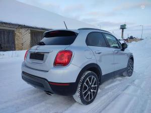 Grey Fiat 500-x 2018 in Pakruojis, with an engine capacity of 1.40 L and mileage of 65 thousand km for 9500 €, photo 5 on AUTOMOTO.COM.LV