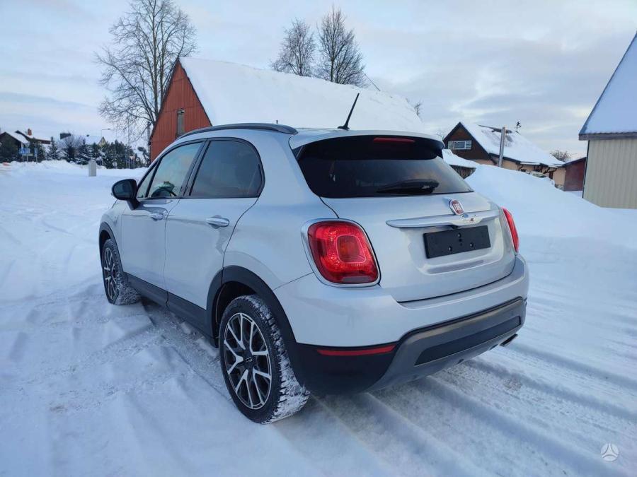Grey Fiat 500-x 2018 in Pakruojis, with an engine capacity of 1.40 L and mileage of 65 thousand km for 9500 €, photo 7 on AUTOMOTO.COM.LV