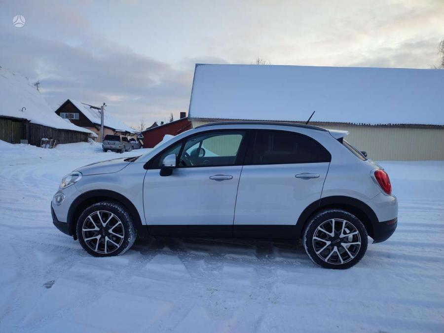 Grey Fiat 500-x 2018 in Pakruojis, with an engine capacity of 1.40 L and mileage of 65 thousand km for 9500 €, photo 8 on AUTOMOTO.COM.LV