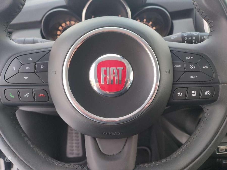 Grey Fiat 500-x 2018 in Pakruojis, with an engine capacity of 1.40 L and mileage of 65 thousand km for 9500 €, photo 20 on AUTOMOTO.COM.LV