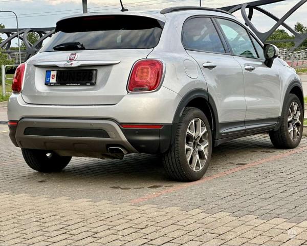 Grey Fiat 500-x 2018 in Vilnius, with an engine capacity of 1.37 L and mileage of 103 thousand km for 8699 €, photo 6 on AUTOMOTO.COM.LV