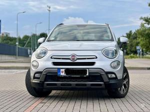 Grey Fiat 500-x 2018 in Vilnius, with an engine capacity of 1.37 L and mileage of 103 thousand km for 8699 €, photo  on AUTOMOTO.COM.LV