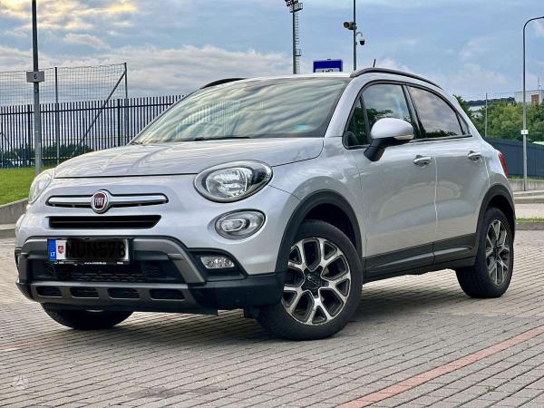 Pelēks Fiat 500-x 2018 Viļņa, ar dzinēja tilpumu 1.37 L un nobraukumu 103 tūkst. km par 8699 €, foto 4 vietnē AUTOMOTO.COM.LV