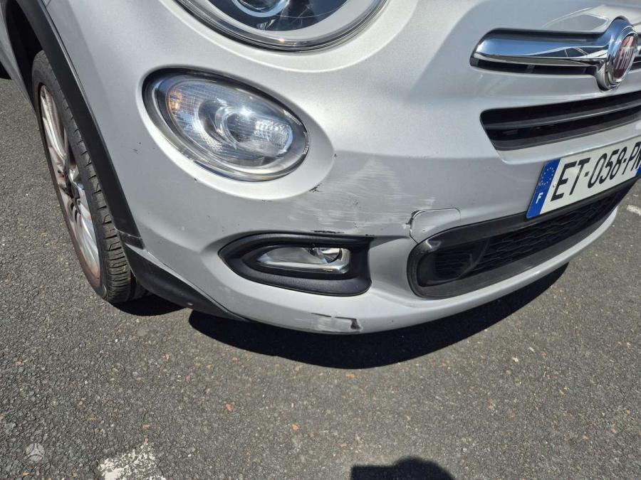 Pelēks Fiat 500-x 2018 Tauragė, ar dzinēja tilpumu 1.40 L un nobraukumu 100 tūkst. km par 5000 €, foto 6 vietnē AUTOMOTO.COM.LV