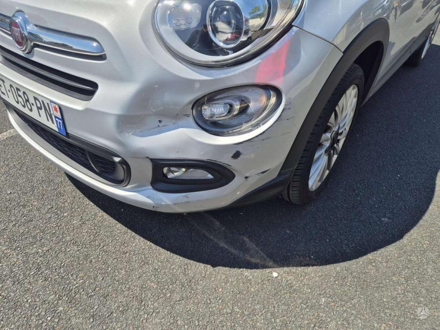 Pelēks Fiat 500-x 2018 Tauragė, ar dzinēja tilpumu 1.40 L un nobraukumu 100 tūkst. km par 5000 €, foto 11 vietnē AUTOMOTO.COM.LV