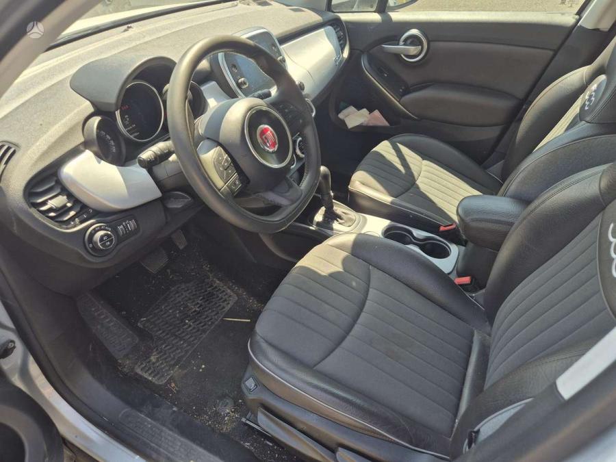 Pelēks Fiat 500-x 2018 Tauragė, ar dzinēja tilpumu 1.40 L un nobraukumu 100 tūkst. km par 5000 €, foto 18 vietnē AUTOMOTO.COM.LV