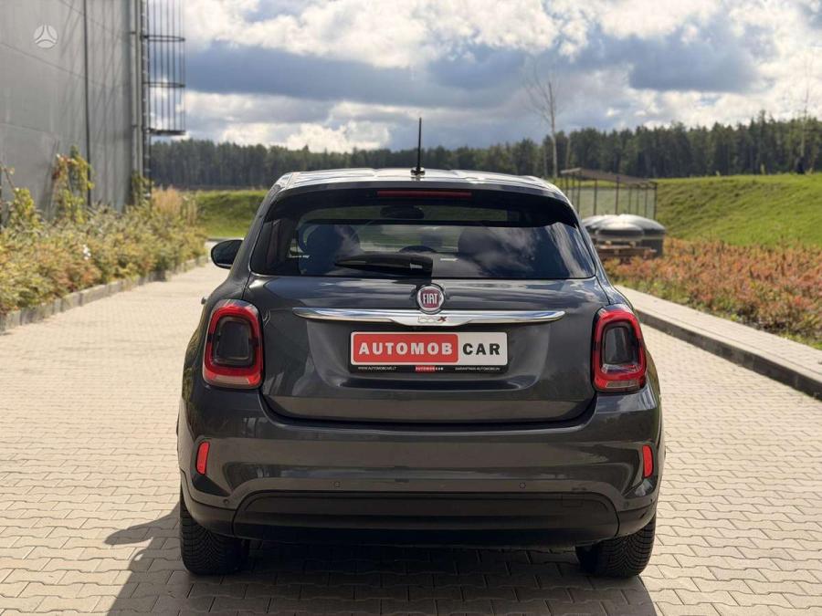 Grey Fiat 500-x 2018 in Vilnius, with an engine capacity of 1.25 L and mileage of 196 thousand km for 8550 €, photo 8 on AUTOMOTO.COM.LV