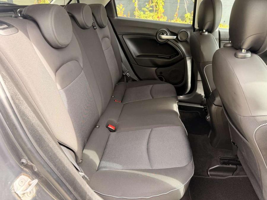 Grey Fiat 500-x 2018 in Vilnius, with an engine capacity of 1.25 L and mileage of 196 thousand km for 8550 €, photo 22 on AUTOMOTO.COM.LV