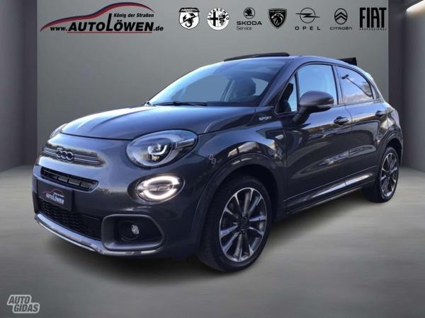 Grey Fiat 500-x 2023 in Kaunas, with an engine capacity of 1.50 L and mileage of 16 thousand km for 23409 €, photo 1 on AUTOMOTO.COM.LV