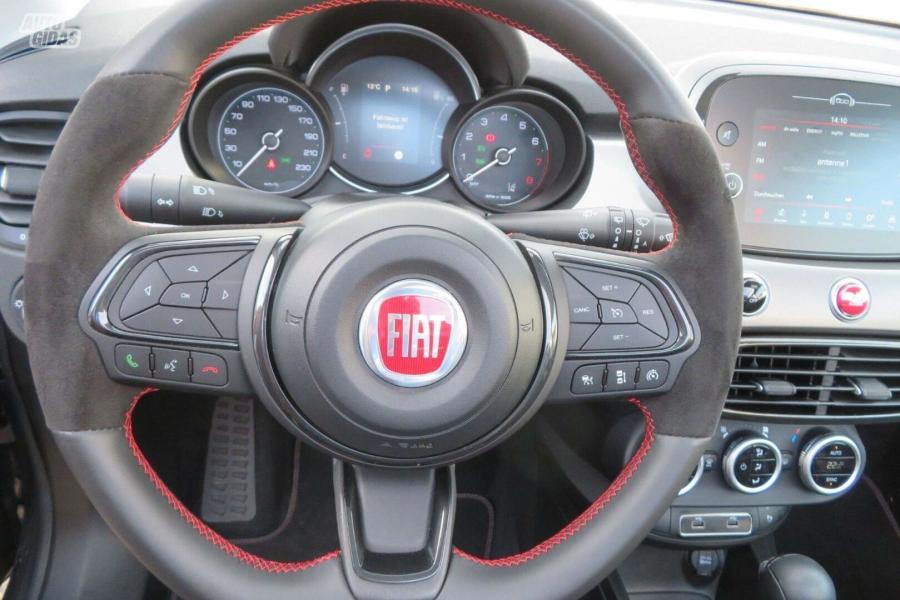 Grey Fiat 500-x 2023 in Kaunas, with an engine capacity of 1.50 L and mileage of 12 thousand km for 23772 €, photo 12 on AUTOMOTO.COM.LV