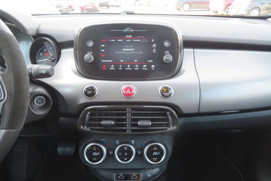 Grey Fiat 500-x 2023 in Kaunas, with an engine capacity of 1.50 L and mileage of 12 thousand km for 23772 €, photo 13 on AUTOMOTO.COM.LV