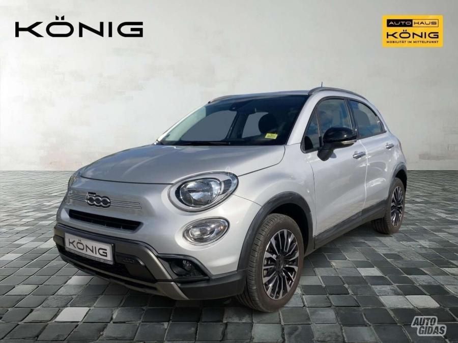 Grey Fiat 500-x 2023 in Kaunas, with an engine capacity of 1.50 L and mileage of 11 thousand km for 26519 €, photo 1 on AUTOMOTO.COM.LV