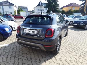 Grey Fiat 500-x 2023 in Kaunas, with an engine capacity of 1.50 L and mileage of 13 thousand km for 26519 €, photo 6 on AUTOMOTO.COM.LV