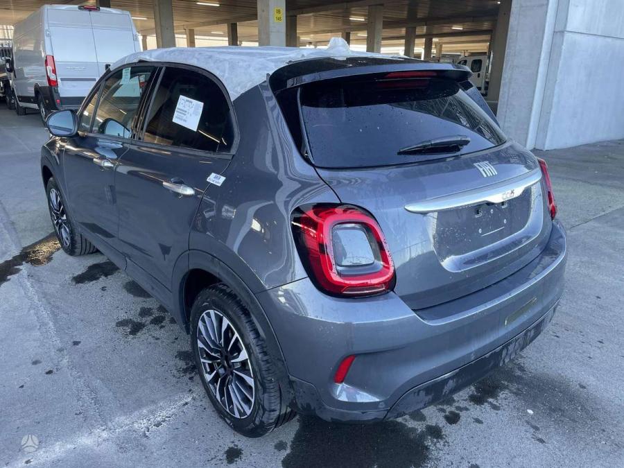 Pelēks Fiat 500-x 2024 Viļņa, ar dzinēja tilpumu 1.37 L un nobraukumu 0 tūkst. km par 17545 €, foto 4 vietnē AUTOMOTO.COM.LV