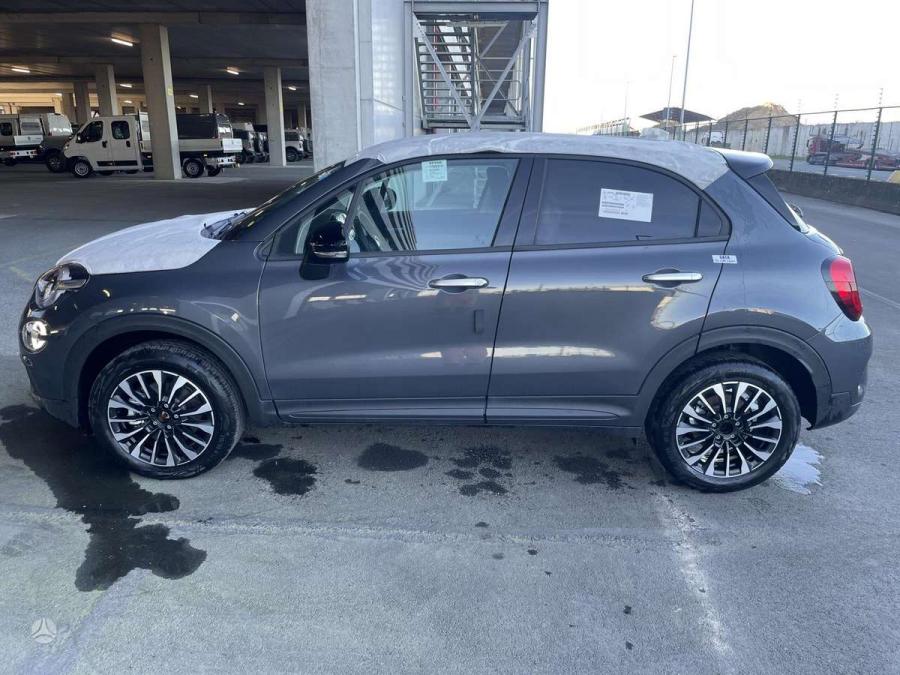 Pelēks Fiat 500-x 2024 Viļņa, ar dzinēja tilpumu 1.37 L un nobraukumu 0 tūkst. km par 17545 €, foto 7 vietnē AUTOMOTO.COM.LV