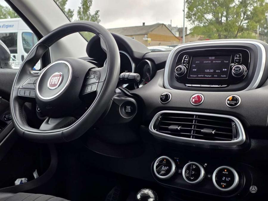 Grey Fiat 500-x 2016 in Taurage, with an engine capacity of 1.60 L and mileage of 200 thousand km for 5200 €, photo 14 on AUTOMOTO.COM.LV
