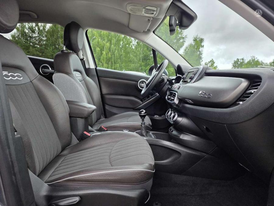 Grey Fiat 500-x 2016 in Taurage, with an engine capacity of 1.60 L and mileage of 200 thousand km for 5200 €, photo 17 on AUTOMOTO.COM.LV