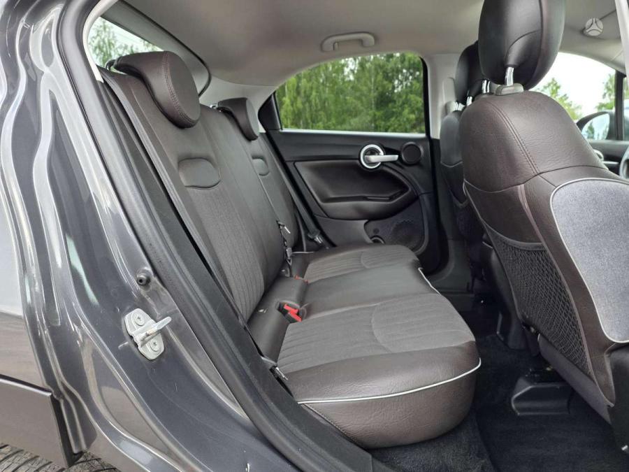 Grey Fiat 500-x 2016 in Taurage, with an engine capacity of 1.60 L and mileage of 200 thousand km for 5200 €, photo 20 on AUTOMOTO.COM.LV