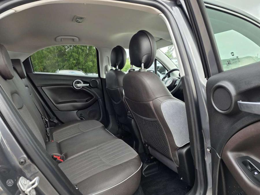 Grey Fiat 500-x 2016 in Taurage, with an engine capacity of 1.60 L and mileage of 200 thousand km for 5200 €, photo 22 on AUTOMOTO.COM.LV