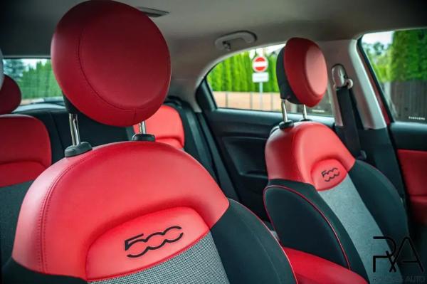 Sarkans Fiat 500-x 2015 Rīga, ar dzinēja tilpumu 1.30 L un nobraukumu 124 tūkst. km par 6990 €, foto 7 vietnē AUTOMOTO.COM.LV