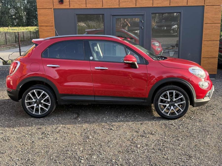 Sarkans Fiat 500-x 2015 Kauņa, ar dzinēja tilpumu 2.00 L un nobraukumu 161 tūkst. km par 8350 €, foto 12 vietnē AUTOMOTO.COM.LV