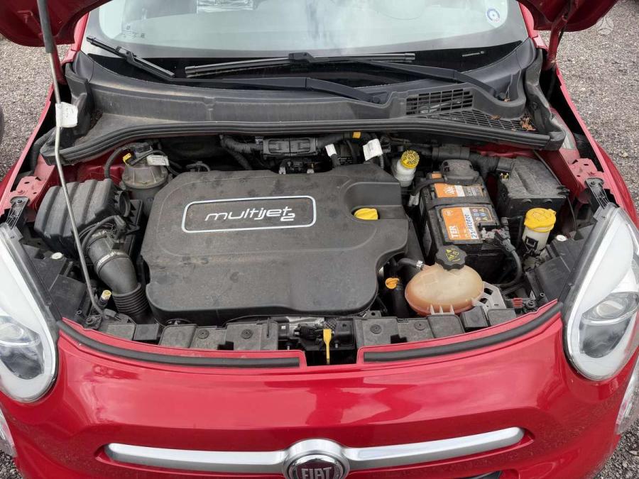 Sarkans Fiat 500-x 2015 Kauņa, ar dzinēja tilpumu 2.00 L un nobraukumu 161 tūkst. km par 8350 €, foto 17 vietnē AUTOMOTO.COM.LV