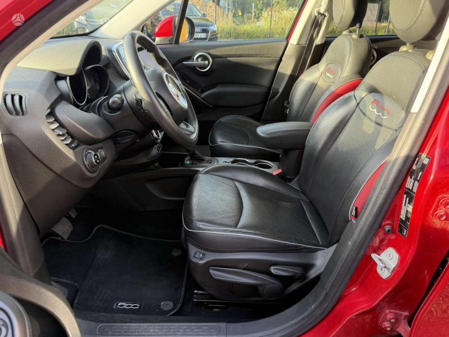 Sarkans Fiat 500-x 2015 Kauņa, ar dzinēja tilpumu 2.00 L un nobraukumu 161 tūkst. km par 8350 €, foto 21 vietnē AUTOMOTO.COM.LV