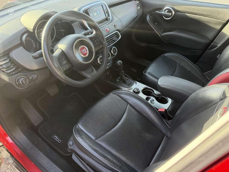 Sarkans Fiat 500-x 2015 Kauņa, ar dzinēja tilpumu 2.00 L un nobraukumu 161 tūkst. km par 8350 €, foto 26 vietnē AUTOMOTO.COM.LV