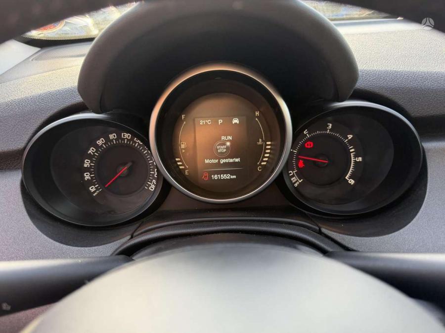 Sarkans Fiat 500-x 2015 Kauņa, ar dzinēja tilpumu 2.00 L un nobraukumu 161 tūkst. km par 8350 €, foto 33 vietnē AUTOMOTO.COM.LV